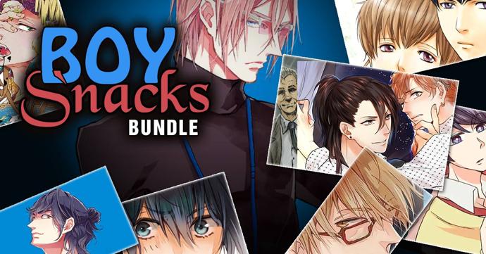 Boy Snacks Bundle featuring BL Manga at 96% OFF