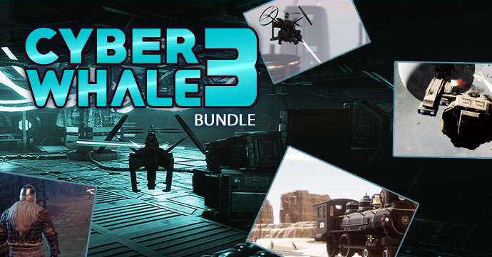 Cyber Whale 3 Bundle | 6 Steam Games | 95% OFF