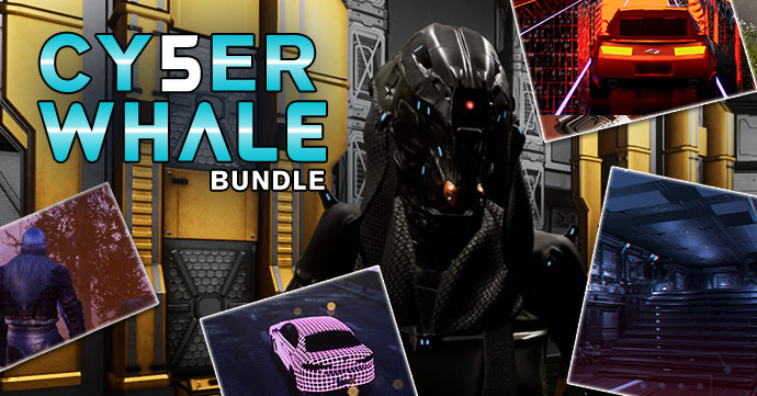 Cyber Whale 5 Bundle | 6 Steam Games | 96% OFF