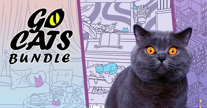 Go Cats Bundle | 8 Steam Games | 93% OFF