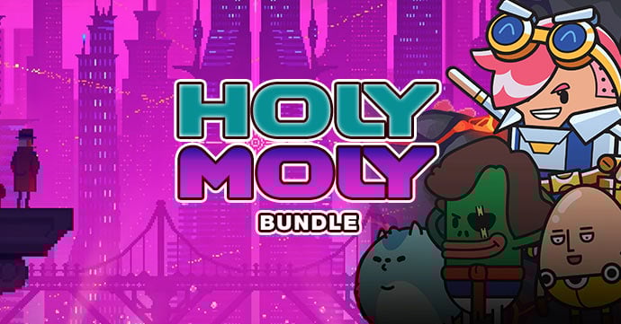 Holy Moly Bundle | 5 Steam Games | 91% OFF